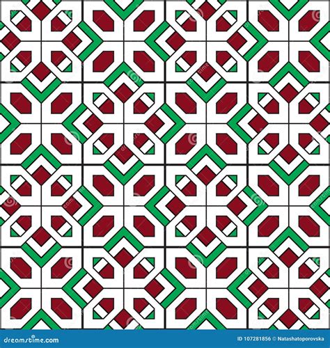 Vector Seamless Pattern For Tile And Wall Paper Stock Vector