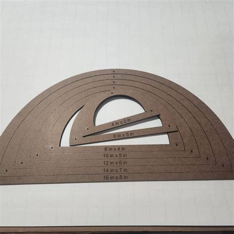 Arched Stained Glass Layout Frame Stained Glass Jig Stained Glass