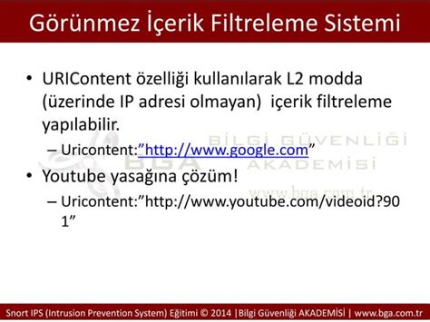 Snort Ips Intrusion Prevention System Eğitimi Pdf