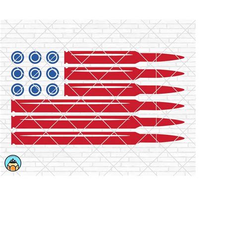 Bullet Flag Usa Svg Us Flag Svg American Flag Svg Bull Inspire