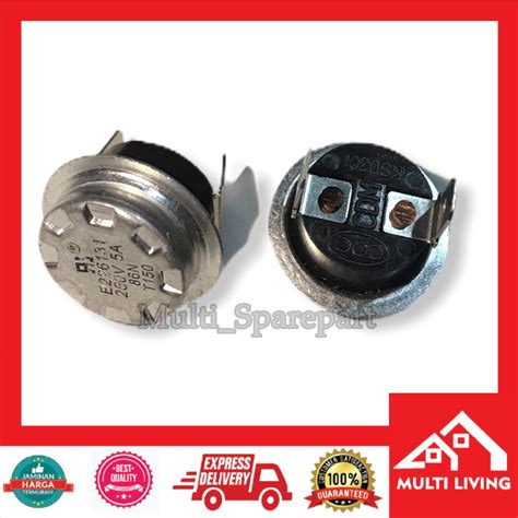 Jual Thermostat Bimetal 86 Derajat Pemutus Arus Otomatis Shopee Indonesia