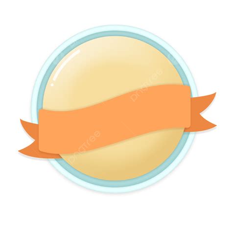Geometric Round Frame With Wavy Ribbon Wavy Ribbon Geometric Round