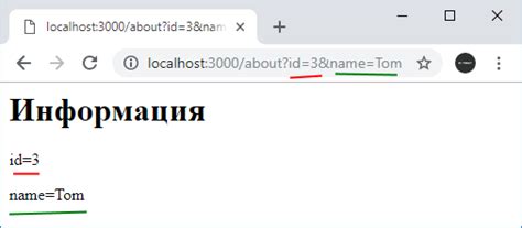 Nodejs Передача данных приложению Параметры строки запроса