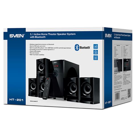 SVEN HT-201 Многофункциональная акустическая система с Bluetooth ...