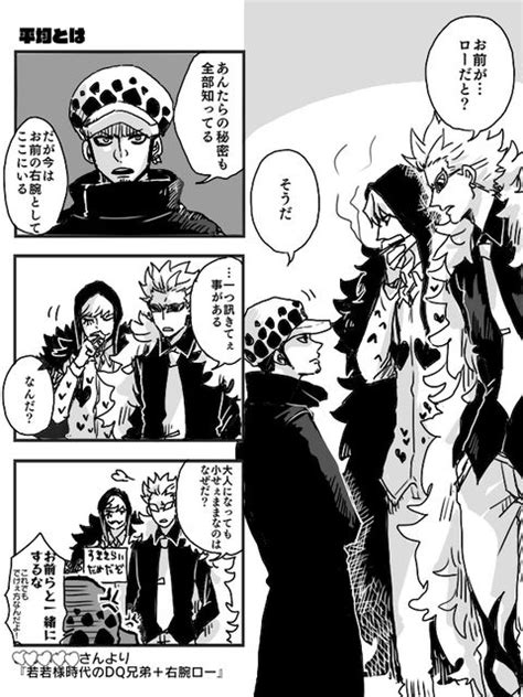 Corazon Doflamingo Law マンガ ルゾロ ゾロル