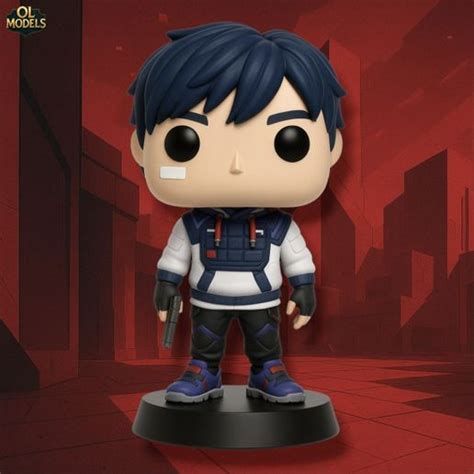 👾 Iso Chibi Figure Valorant Modelo 3d・arquivo Stl Para Impressão 3d・cults