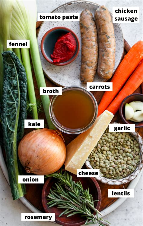 One Pot Tuscan Sausage And Lentils Dishing Out Health