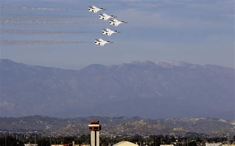 Southern California Air Show Attracts Thousands To March Air Reserve