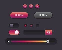 Vector Illustration Of Ui Kit Stock Clipart Royalty Free FreeImages Vector Illustration Of Ui Kit Stock Clipart Royalty Free FreeImages