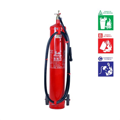 Extintor Industrial Sobre Rodas 20Kg ABC