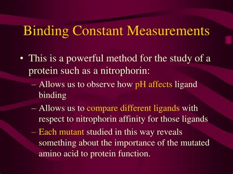 PPT Rhodnius Nitrophorins Binding Constant And Electrochemcial Measurements PowerPoint