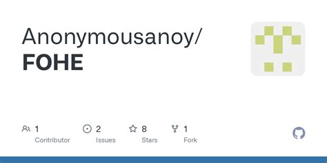 Github Anonymousanoy Fohe