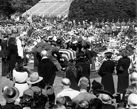 The Death Of President Franklin D Roosevelt Stunned The Nation And The