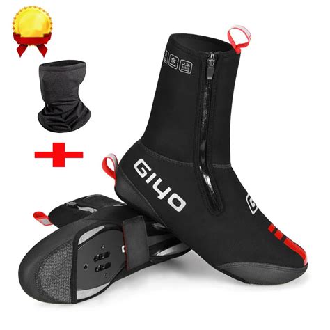 GIYO couvre chaussures de cyclisme en néoprène imperméables à bout
