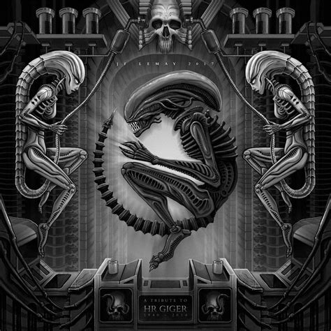 A Tribute To Hr Giger By Jack Burton25 On Deviantart