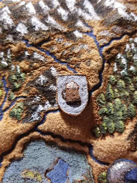 Faeruns Sword Coast World Map Reproduction Cave Geek Art