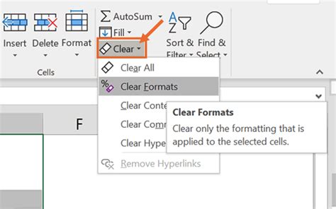 clear formatting from cells excel 2016 tutorial