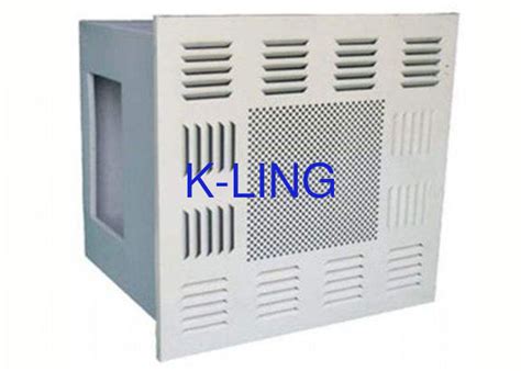 Plastic Spry Steel Diffuser Plate Ceiling Hepa Filter Box Class 100 Hepa Filter System