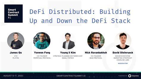 Defi Distributed Building Up And Down The Defi Stack Youtube