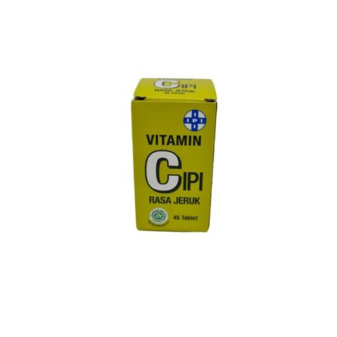 Jual Vitamin Ipi Vit C Vit B Complex 1 Botol Isi 45 Tablet And 90 Tablet 50mg Vitamin C Daya
