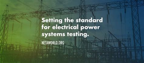 Neta International Electrical Testing Association Linkedin