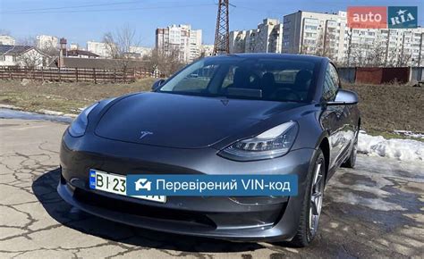 Auto Ria Продам Тесла Модель 3 2020 Bi2300ya електро седан бу у Кременчуці ціна 16000