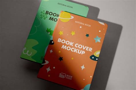 Maqueta De Libro De Papel Con Detalles Archivo Psd Premium