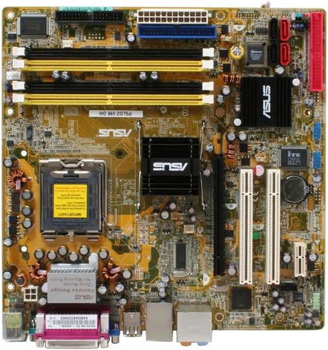 Asus P5ld2 Vm Dh Lga 775 Micro Atx Intel Motherboard