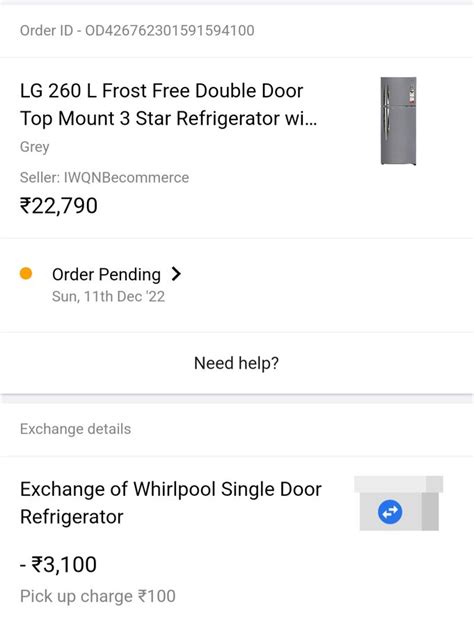 Resolved Flipkart — Order Pending And Refund Not Received Yet
