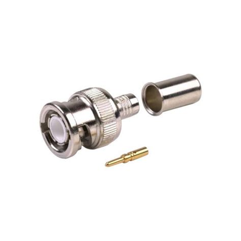 Conector Bnc Macho Para Cable Rg58 Rg142 Antena Fm