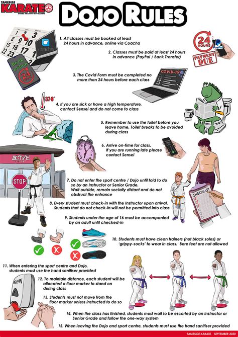 Dojo Rules Tameside Karate