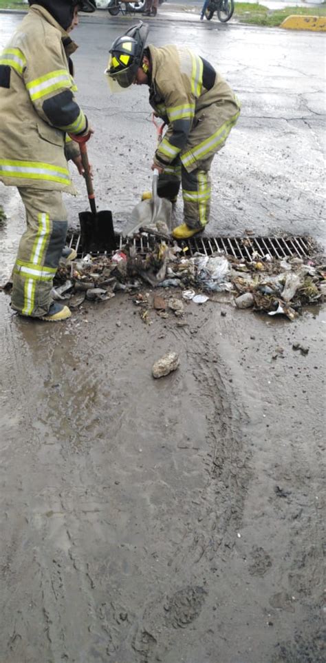 Reportan Encharcamientos Por Exceso De Basura En Coladeras
