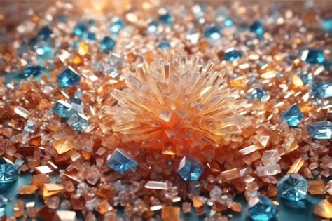 Premium Ai Image Sugar Crystals Background Sugar Crystal Wallpaper