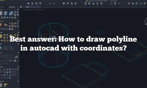 Best Answer How To Draw Polyline In Autocad With Coordinates Caddikt