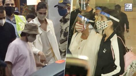 Deepika Padukone Sara Ali Khan Reach Mumbai After Receiving Summons In
