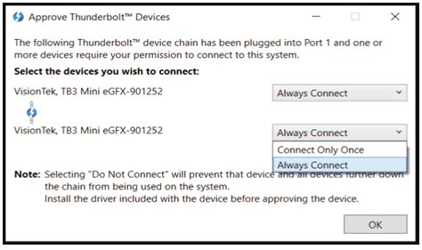 Visiontek 3 Egfx Thunderbolt Enclosure 750w User Manual