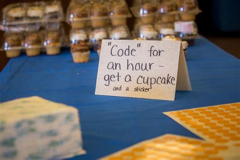 Emus Hour Of Code Features Fun With Computational Analytics Cupcakes