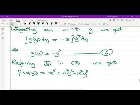 Lec 14 Exact Differential Equations 2 YouTube