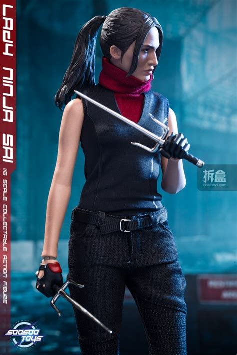 Soosootoys《夜魔侠超胆侠》夜魔女侠 艾丽卡 16可动人偶 拆盒