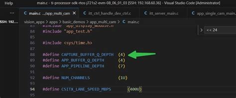 Tda4ve Q1 Capturebufferqdepth Usage Processors Forum Processors Ti E2e Support Forums