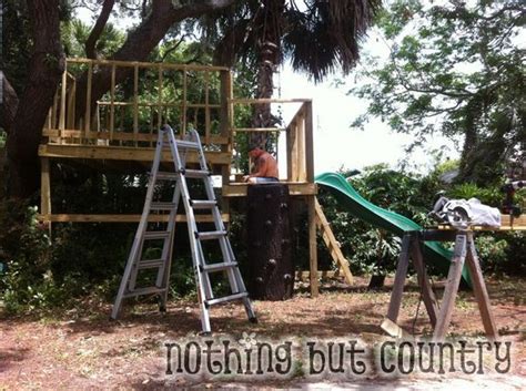 DIY Tree House Club House Nothing But Country