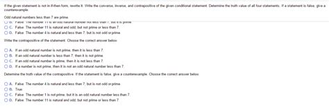 Solved If The Given Statement Is Not In If Then Form