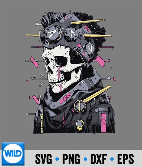 Skull SVG Skull Infusion Edgy Quirky And Trendy SVG WildSvg