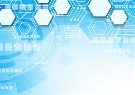 Hexagon Technology Background Hexagon Science Background Vector