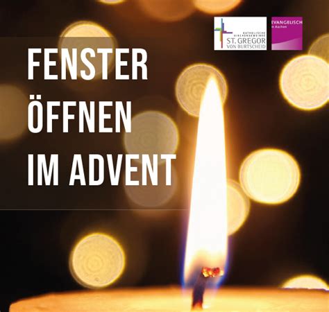 Diakonisches Werk Aachen Adventsfenstersingen im Bereich Süd