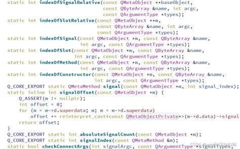 qt源码学习 qmetaobject（二） qt priv csdn博客