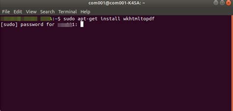 การติดตั้ง Wkhtmltopdf ด้วย Terminal บน Ubuntu เว็บบอร์ด Php เว็บ