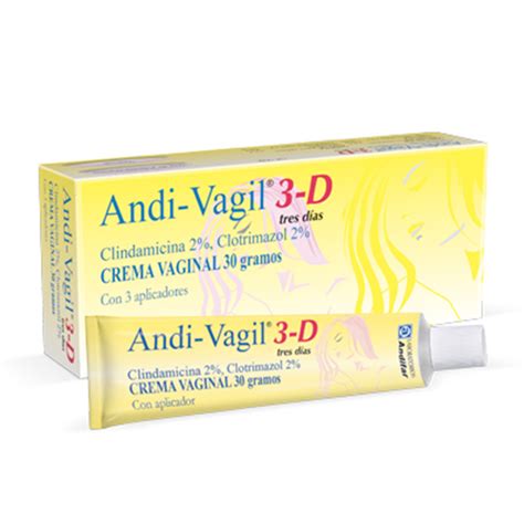Andi Vagil 3 D Clindamicina 2 Clotrimazol 2 Tratamiento Combinado