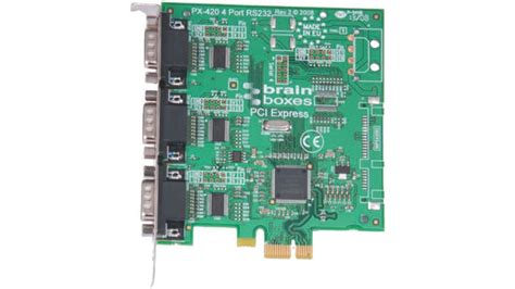 Px 431 Brainboxes 3 Port Pcie Rs232 Serial Card Rs