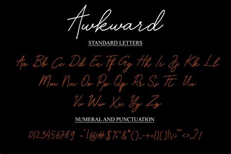 Awkward Font · 1001 Fonts